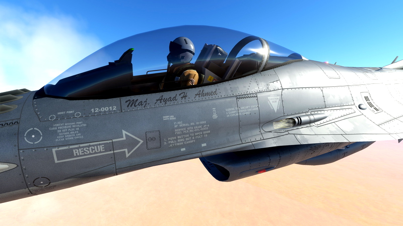 SC Designs F-16 IQAF 9th FS for Microsoft Flight Simulator | MSFS