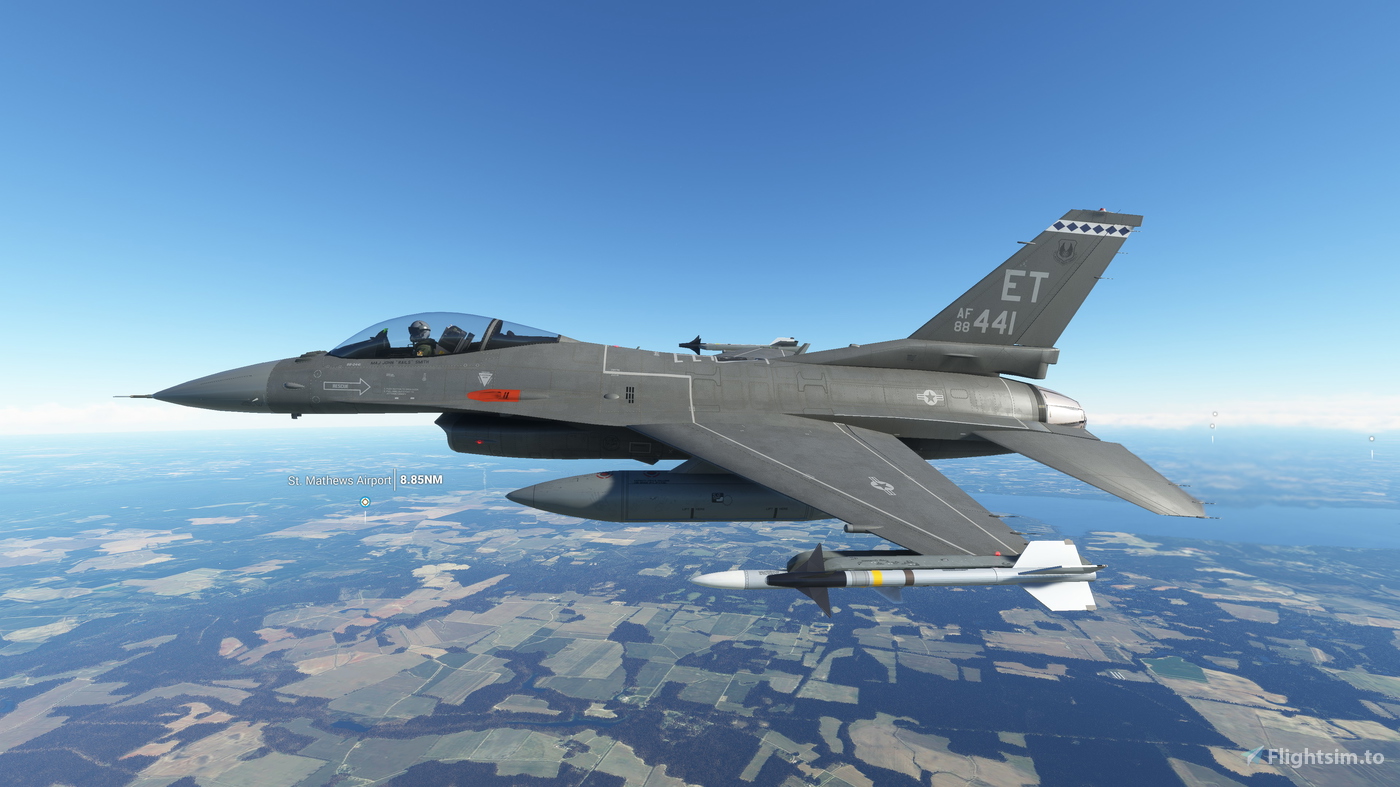 SC Designs F-16 USAF 40th Flight Test Squadron for Microsoft Flight ...