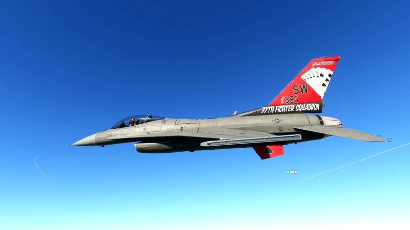 SC Designs F-16 Liveries for Microsoft Flight Simulator | MSFS