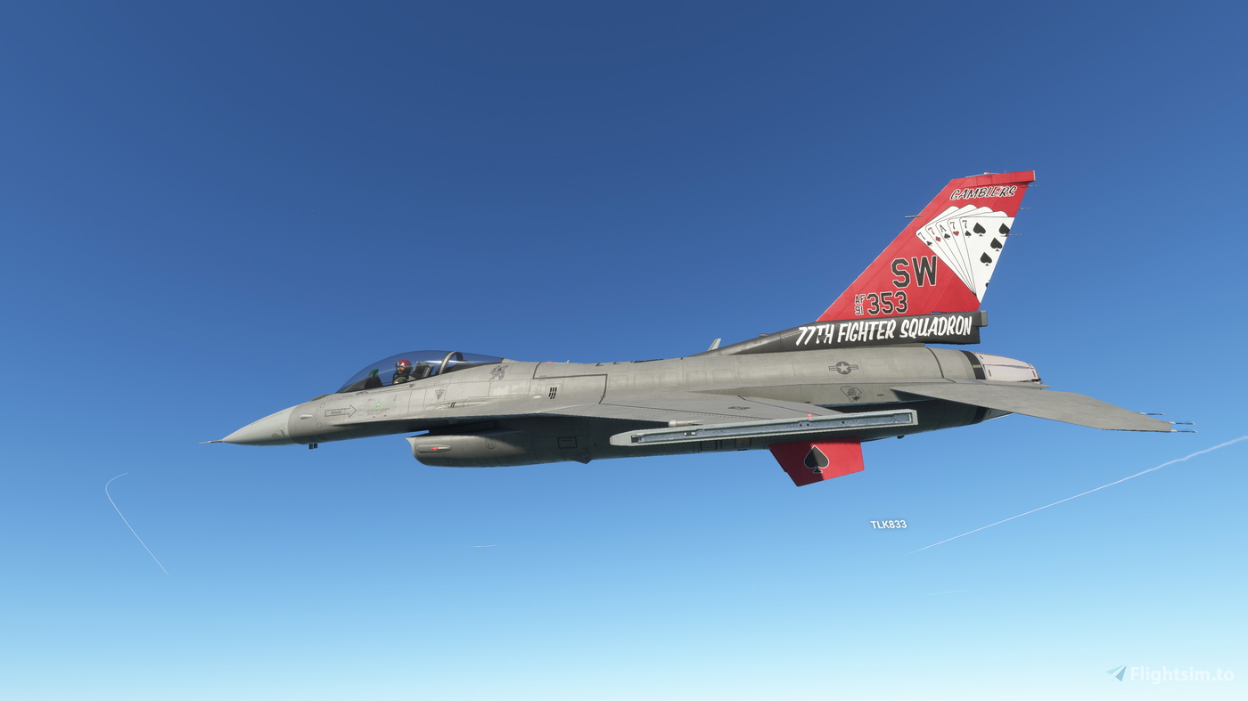 SC Designs F-16 USAF 77th FS - Gamblers for Microsoft Flight Simulator ...