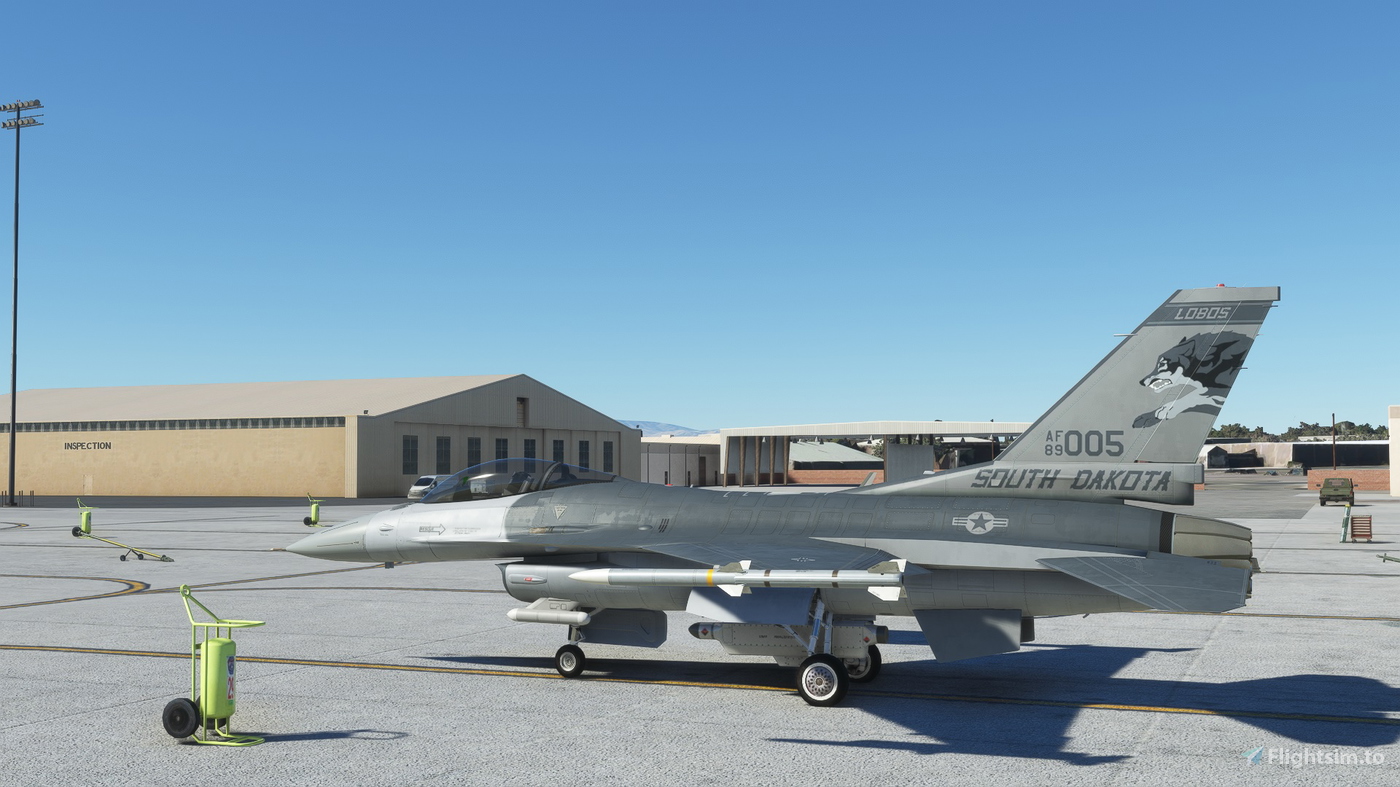 SC Designs F-16C - 175th FS 'Lobos' (Old and new paint scheme) for ...