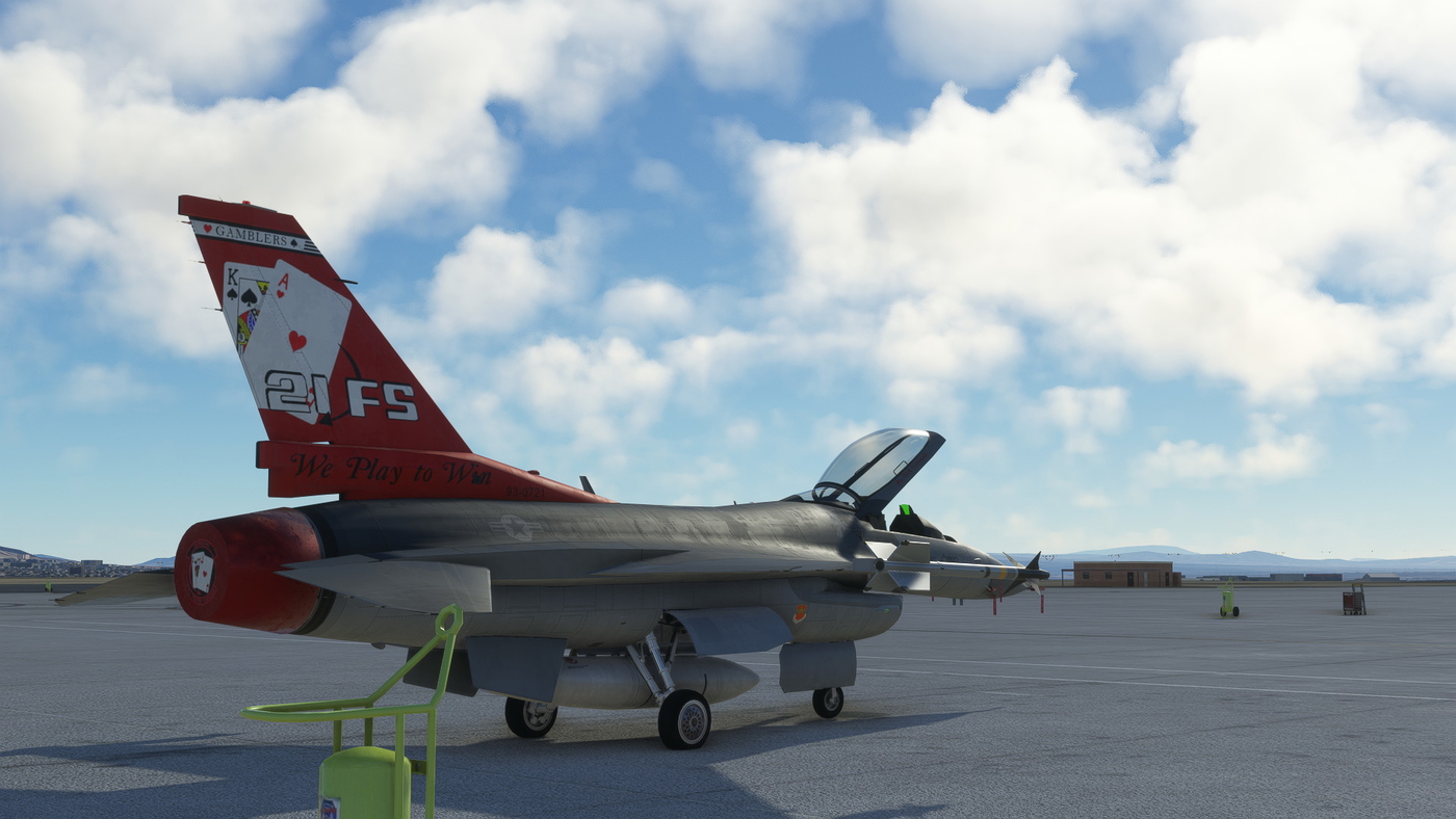 SC Designs F-16C - 21FS 'The Gamblers' VIP 对于 Microsoft Flight ...