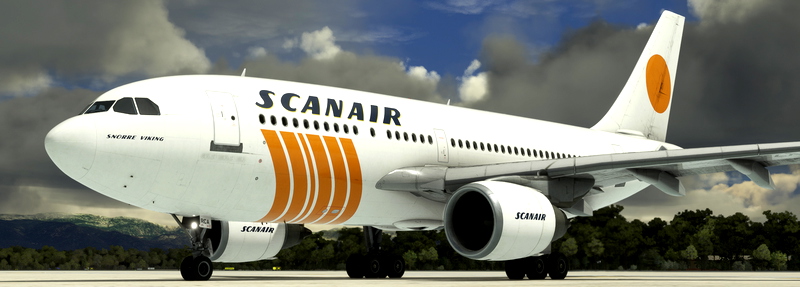 SCANAIR LN-RCA for Microsoft Flight Simulator | MSFS