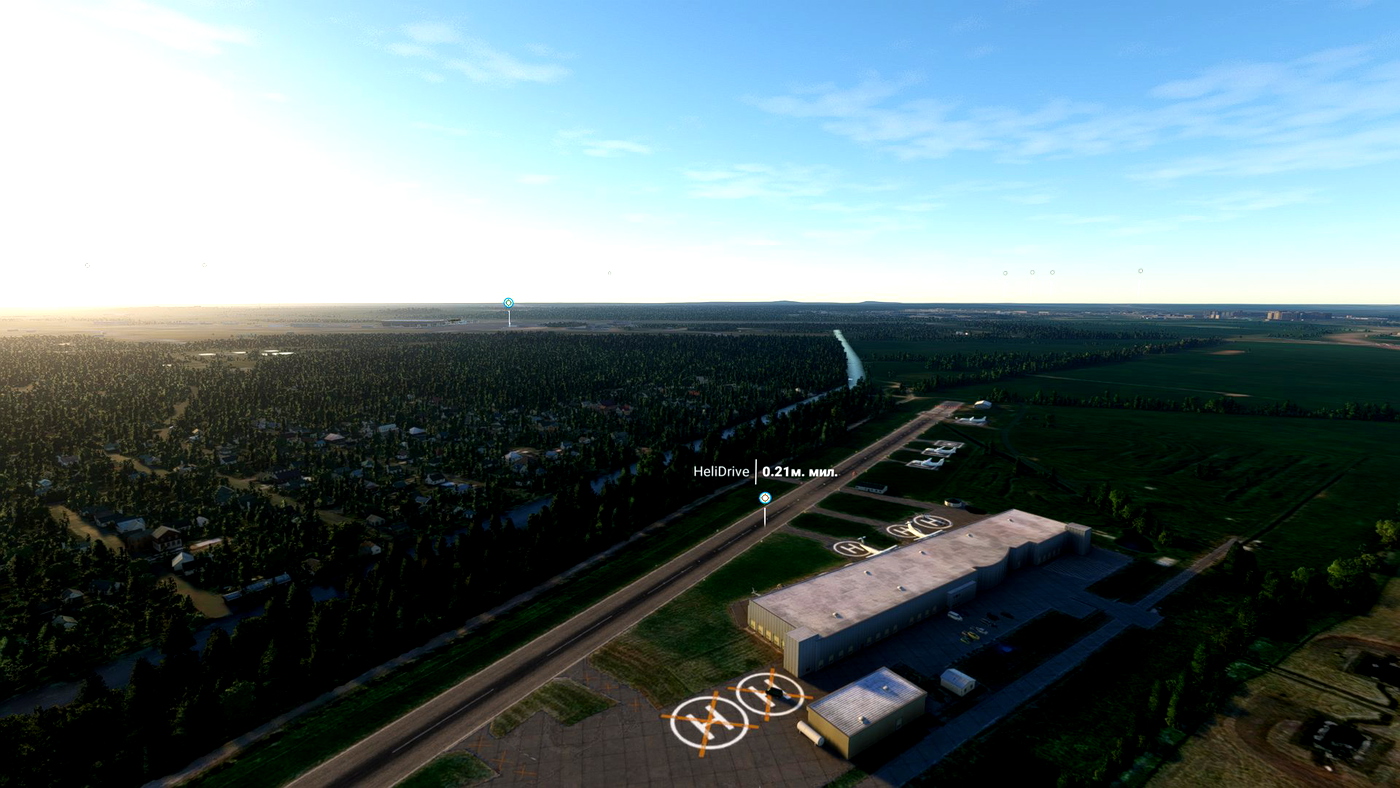 Scenery ULLO HeliDrive MSFS 2020 for Microsoft Flight Simulator | MSFS