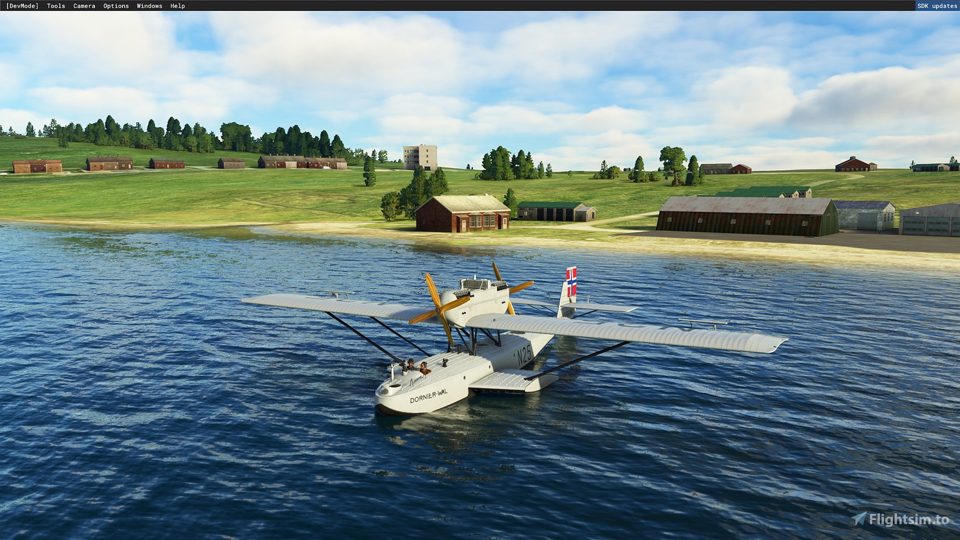 Seaplane Base RAF Catfirth for Microsoft Flight Simulator | MSFS
