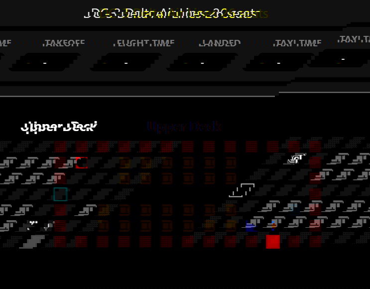 Self Loading Cargo ASOBO DC-3, 2 Cabins Layout with 1 flight attendant ...