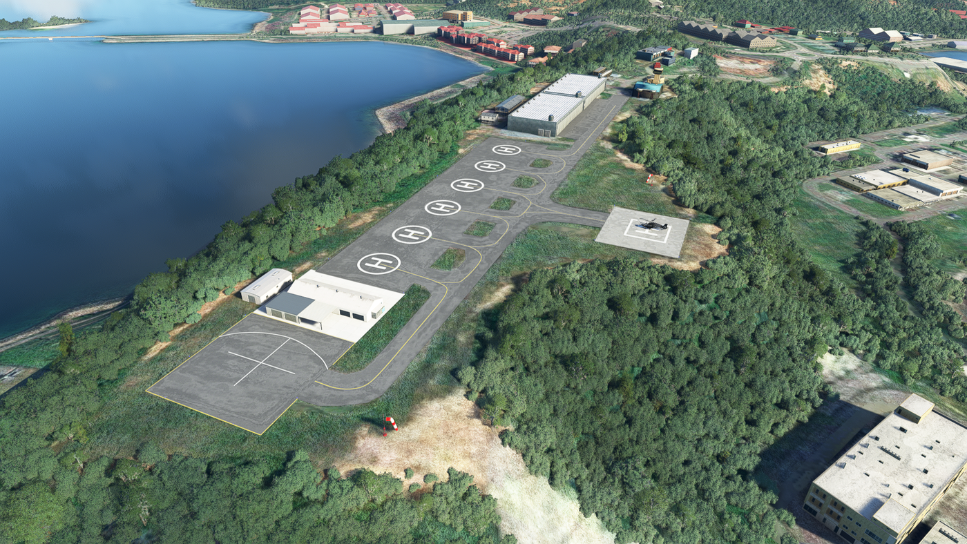 Sepanggar Naval Helicopter Base для Microsoft Flight Simulator | MSFS
