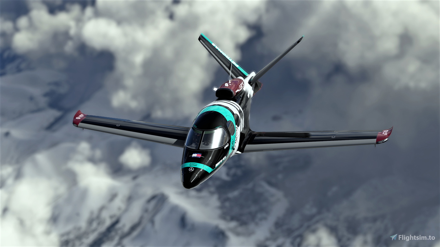 SF50 Vision Jet F1 Racing Livery Pack のために Microsoft Flight Simulator ...
