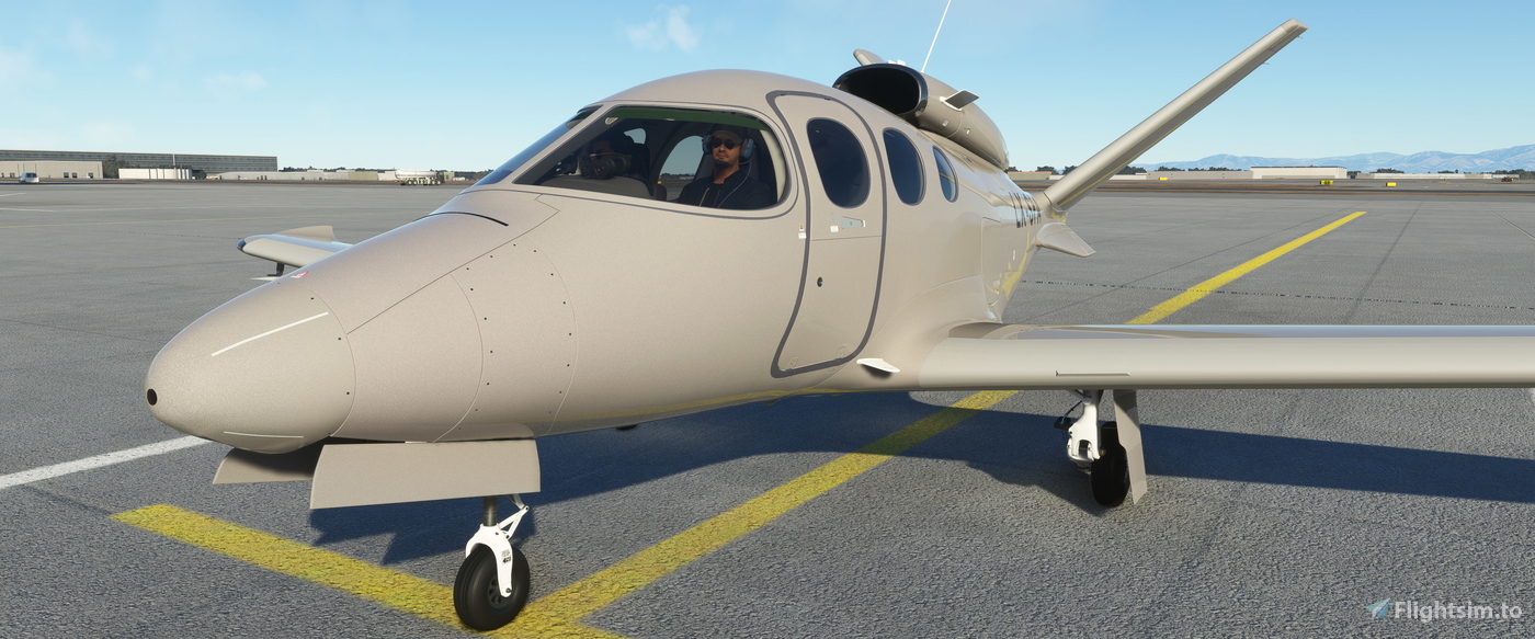 SF50 Vision Jet G2 LX-SFA & Custom reg. for Microsoft Flight Simulator ...