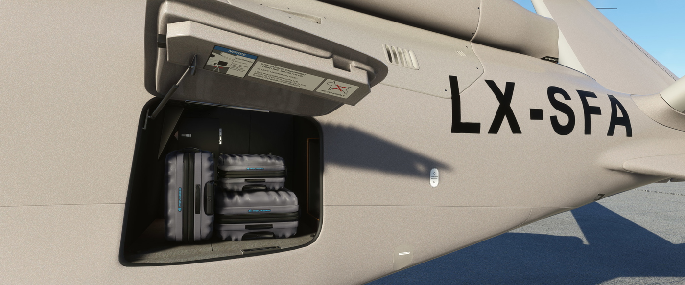 SF50 Vision Jet G2 LX-SFA & Custom reg. for Microsoft Flight Simulator ...