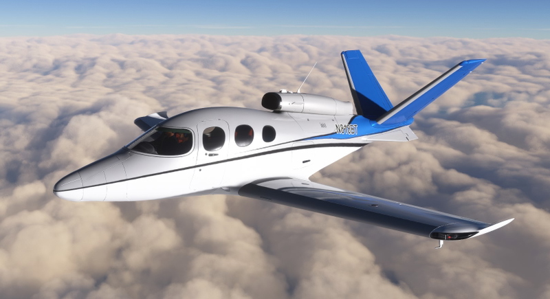 SF50 Vision Jet G2 Liveries for Microsoft Flight Simulator | MSFS