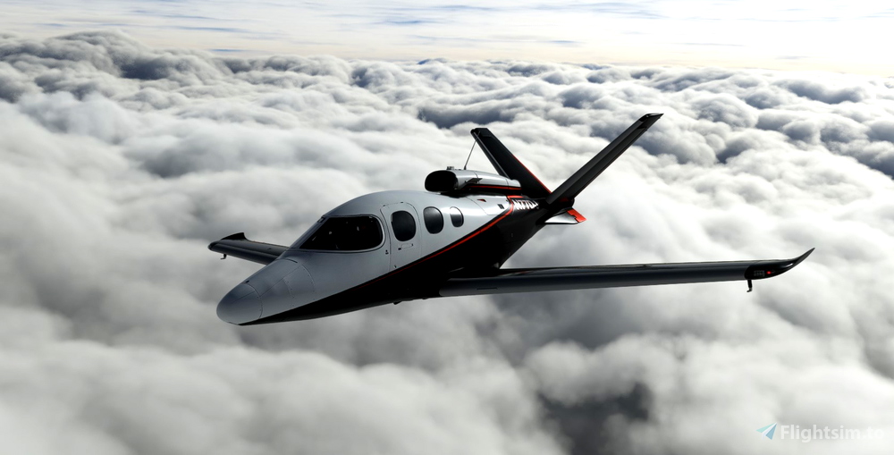 SF50 Vision Jet N77DJ for Microsoft Flight Simulator | MSFS