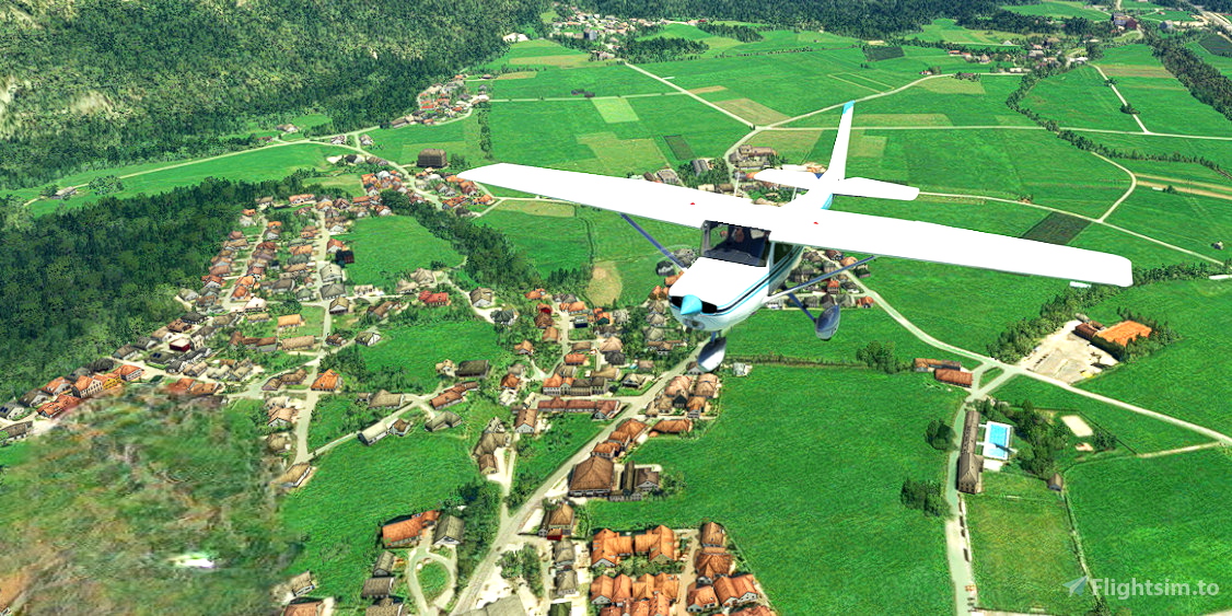 Short VFR - Austria - Innsbruck - Inn River Valley for Microsoft Flight ...