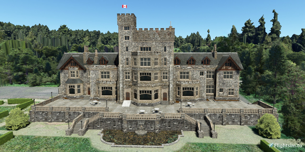 Ultralight Sightseeing - Canada - BC - Victoria - Hatley Castle ...