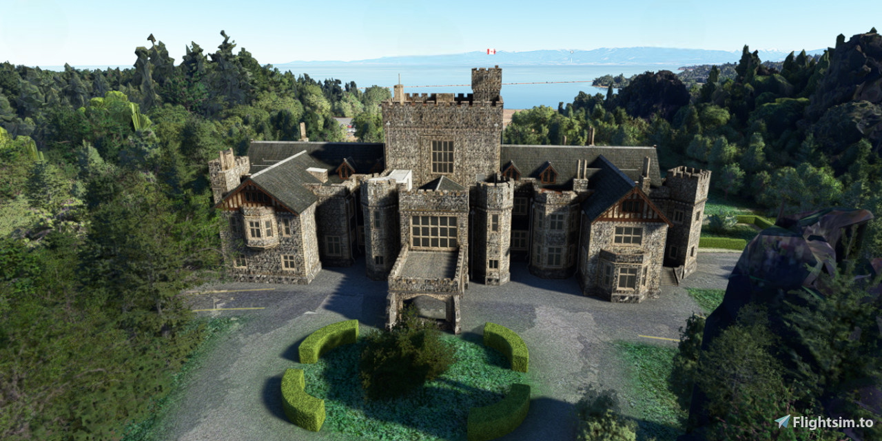 Ultralight Sightseeing - Canada - BC - Victoria - Hatley Castle ...