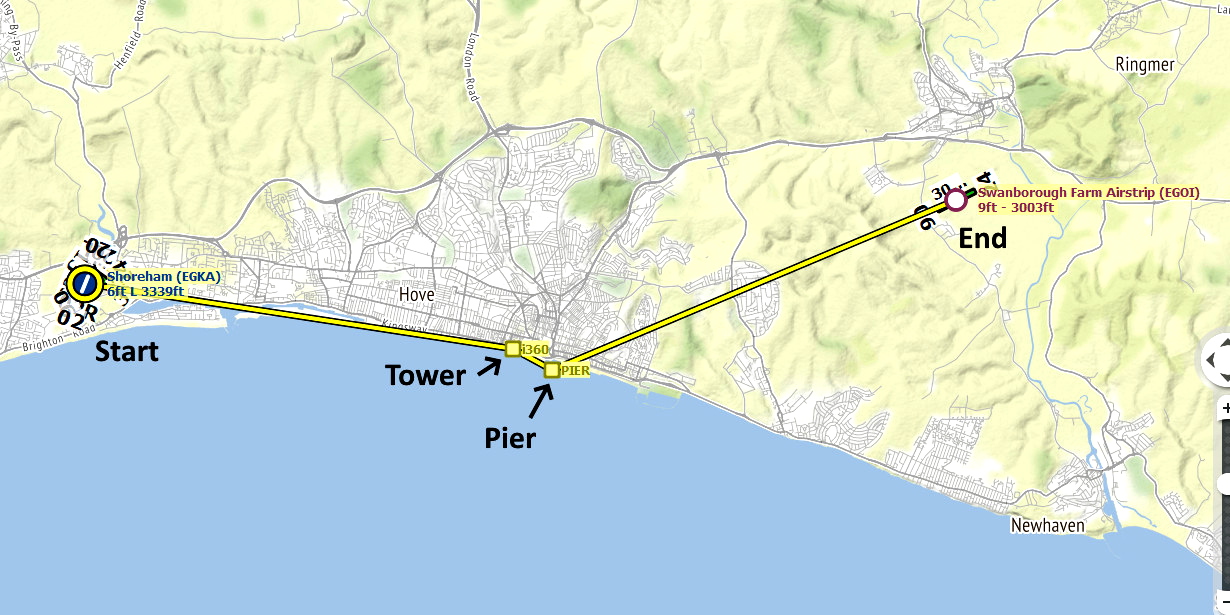 Short VFR - England - Brighton - i360 Tower - Palace Pier for Microsoft ...