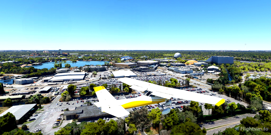 Short VFR - Florida - Orlando - Walt Disney World for Microsoft Flight ...