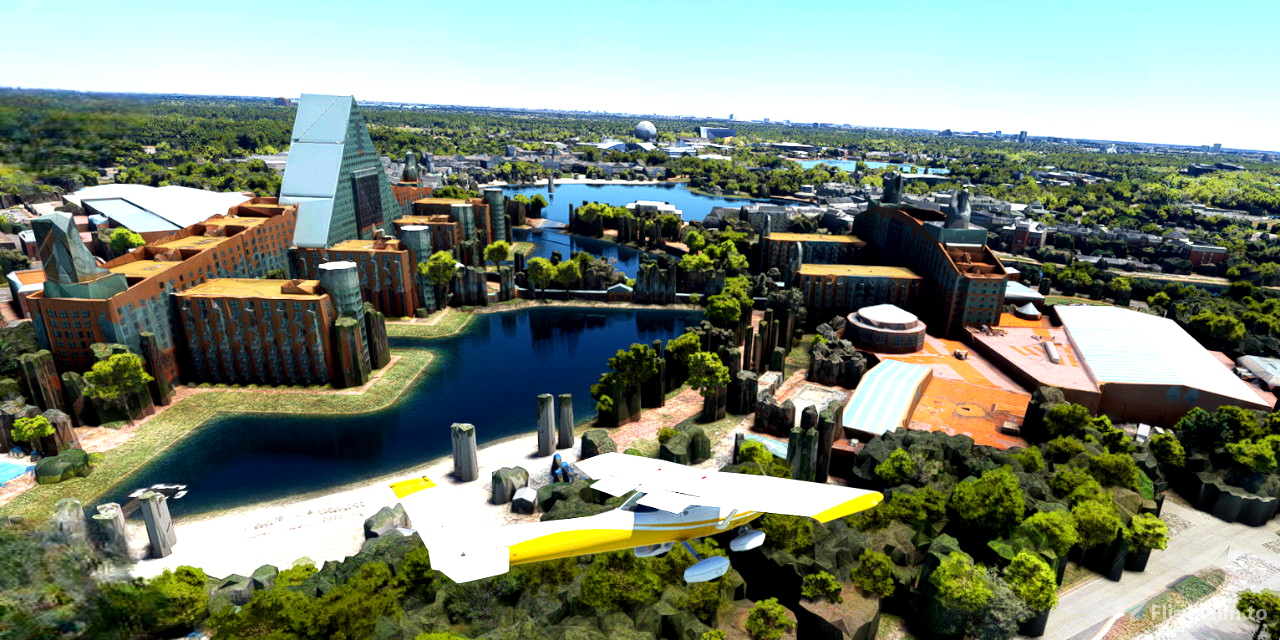 Short VFR - Florida - Orlando - Walt Disney World for Microsoft Flight ...