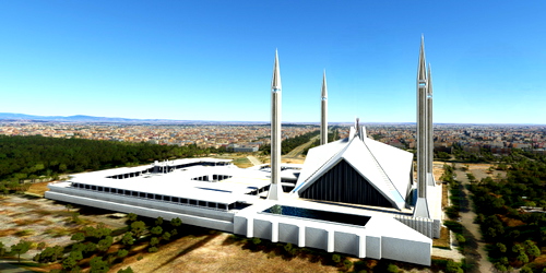 Short VFR - Pakistan - Islamabad - Faisal Mosque for Microsoft Flight ...