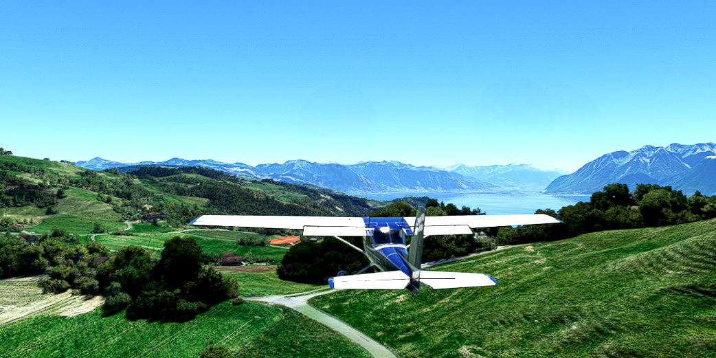 Short VFR - Switzerland - Lac Leman - Chillon Castle for Microsoft ...
