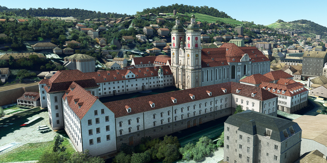 Ultralight Sightseeing - Switzerland - St Gallen - Abbey of Saint Gall ...
