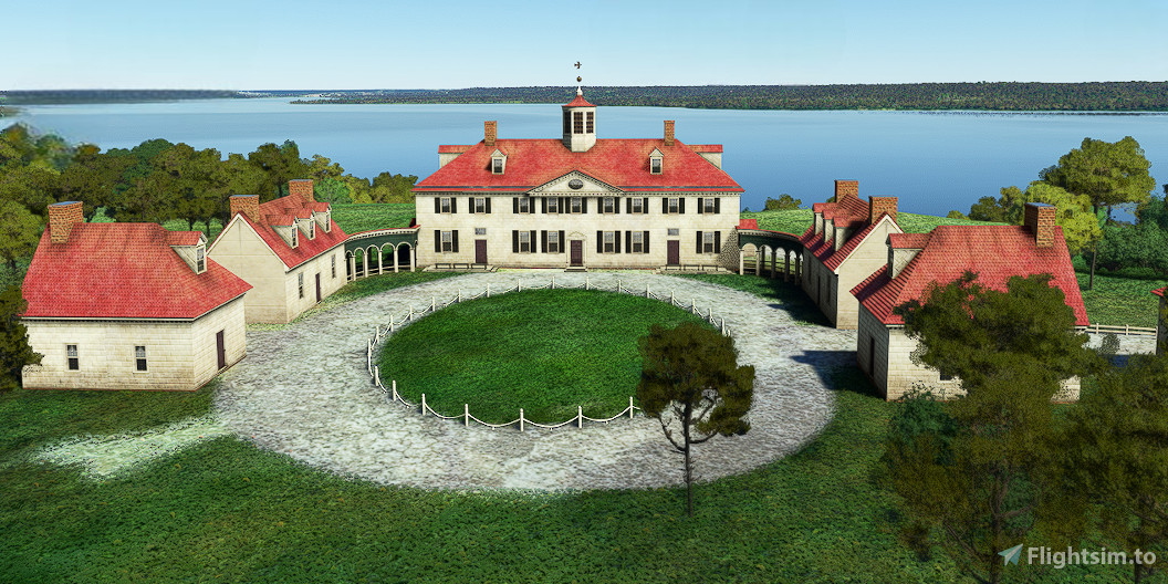 Ultralight Sightseeing - Virginia - Mount Vernon - Home of George ...
