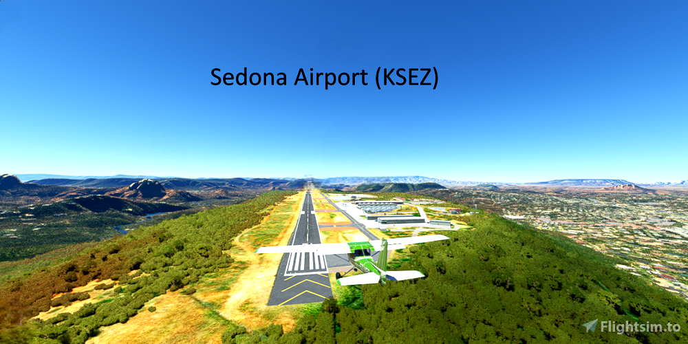 Short VFR - Arizona - Sedona Tabletop Runway for Microsoft Flight ...