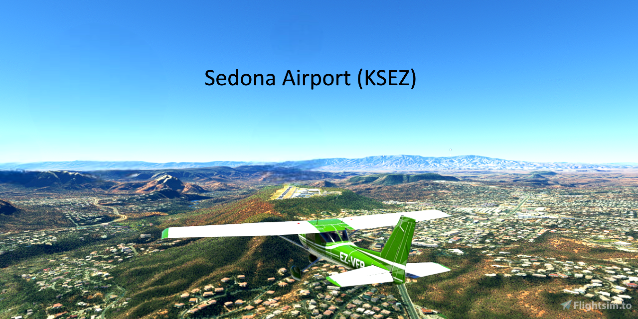 Short VFR - Arizona - Sedona Tabletop Runway for Microsoft Flight ...