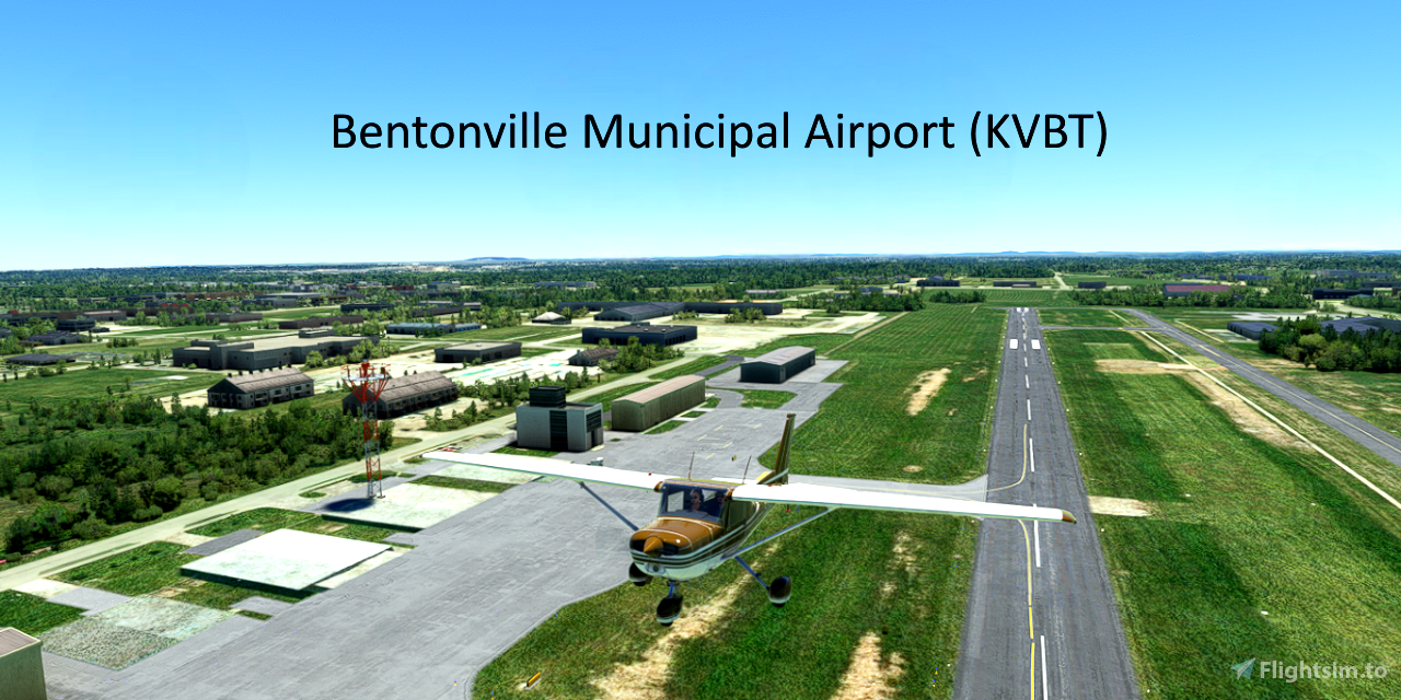 Short VFR - Arkansas - Walmart World Headquarters for Microsoft Flight ...