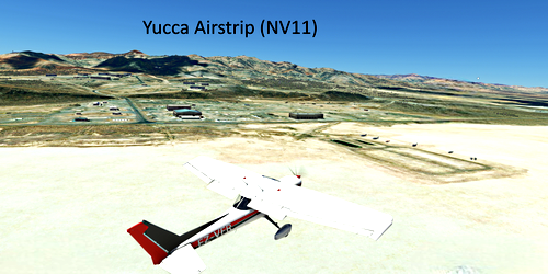 Short VFR - Nevada - Area 51 - Groom Lake for Microsoft Flight ...