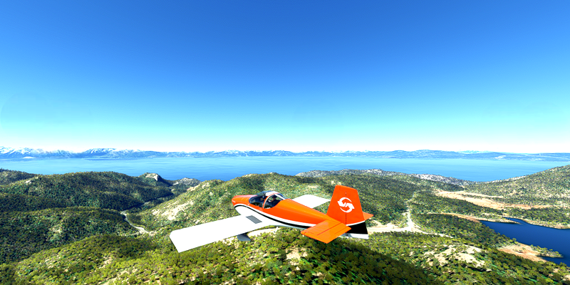 Short VFR - Nevada - Reno to Lake Tahoe for Microsoft Flight Simulator ...