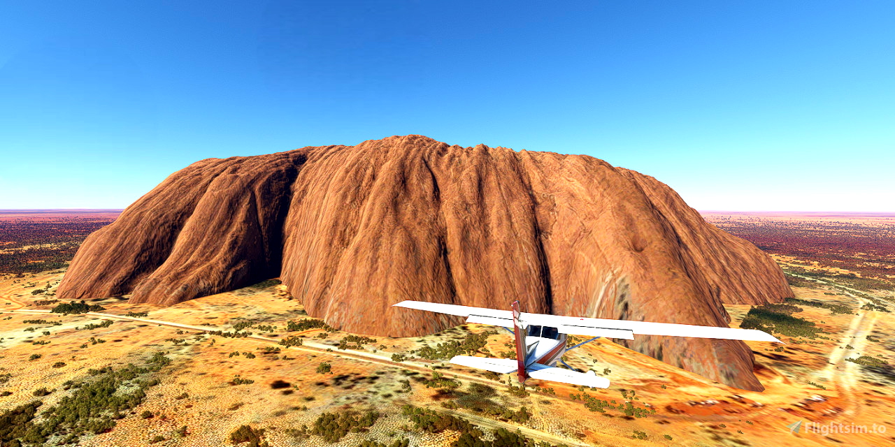 Short VFR - Australia - Uluru - Ayers Rock for Microsoft Flight ...