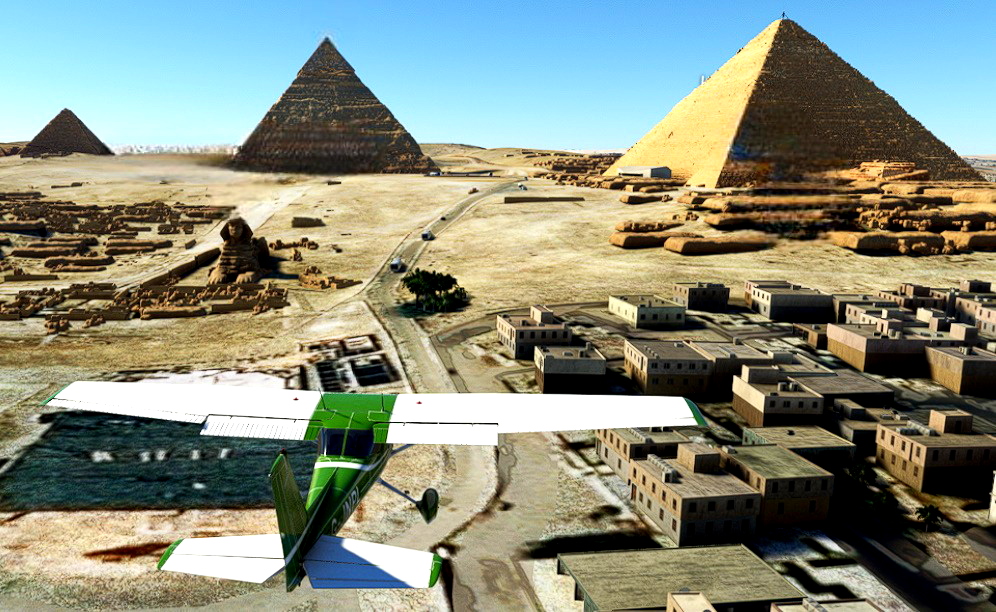 Short VFR - Egypt - Pyramids for Microsoft Flight Simulator | MSFS