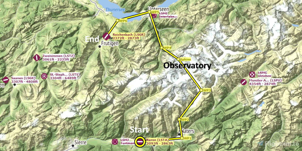 Archived Switzerland Sphinx Observatory For Microsoft Flight