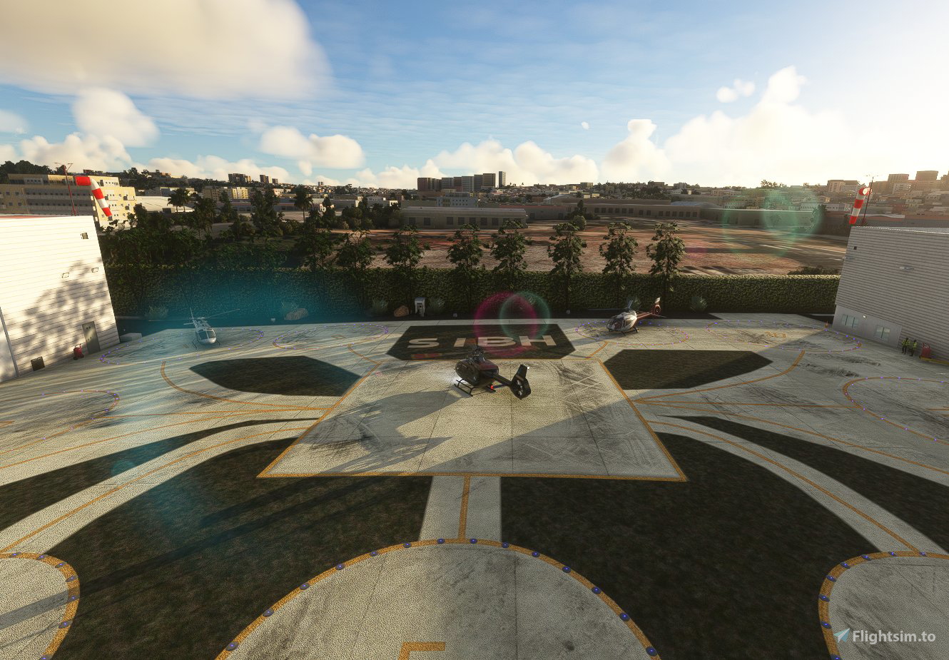 SIBH - Helicidade São Paulo heliporto for Microsoft Flight Simulator | MSFS