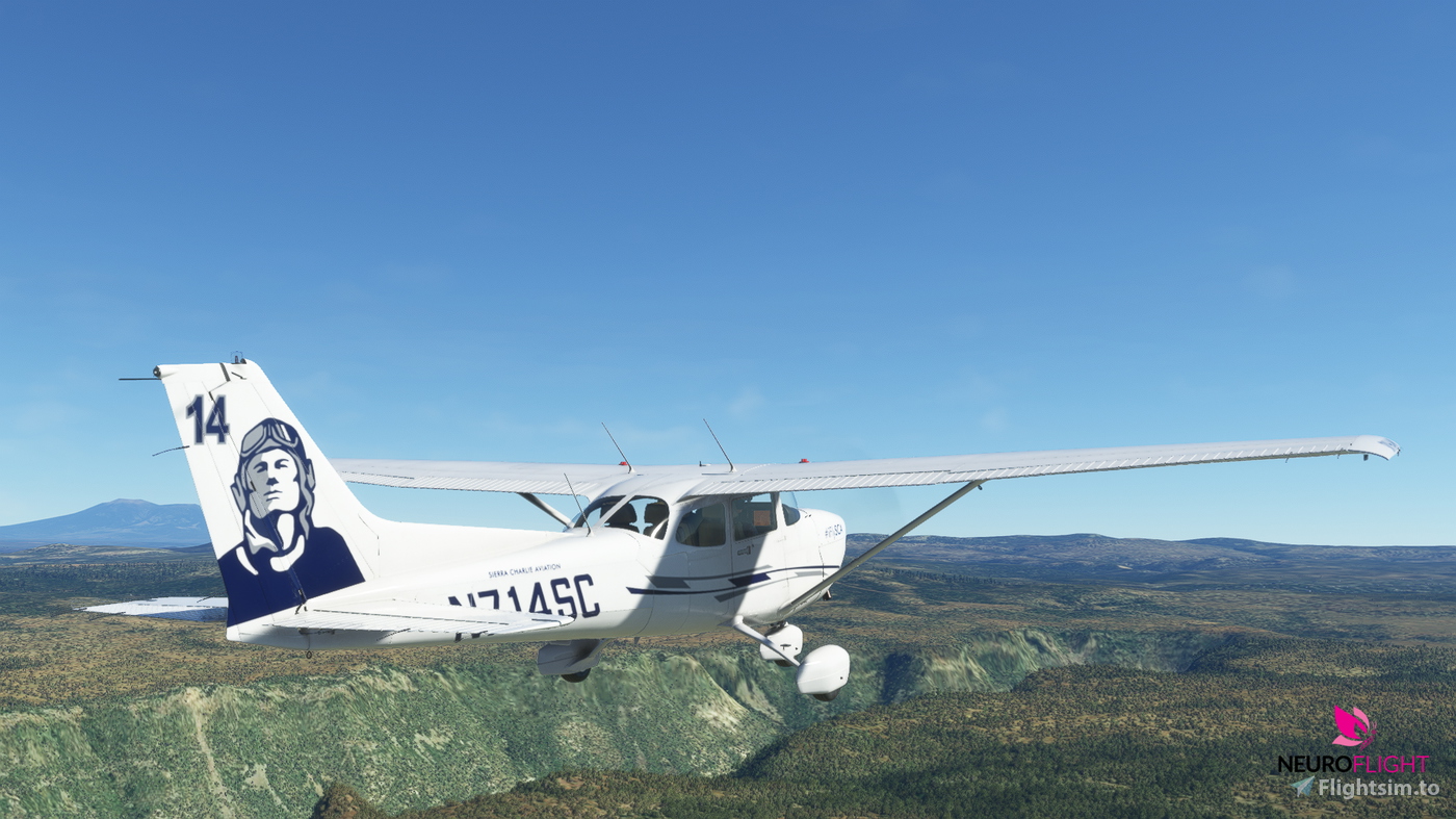 Sierra Charlie Aviation livery for Asobo Cessna 172 CLASSIC ...