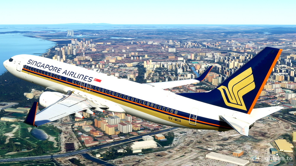 Singapore Airlines 9V-MGA for Microsoft Flight Simulator | MSFS