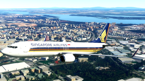 Singapore Airlines 9V-MGA for Microsoft Flight Simulator | MSFS