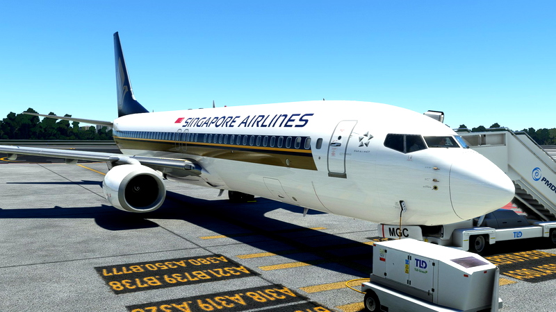 Singapore Airlines 9V-MGC for Microsoft Flight Simulator | MSFS