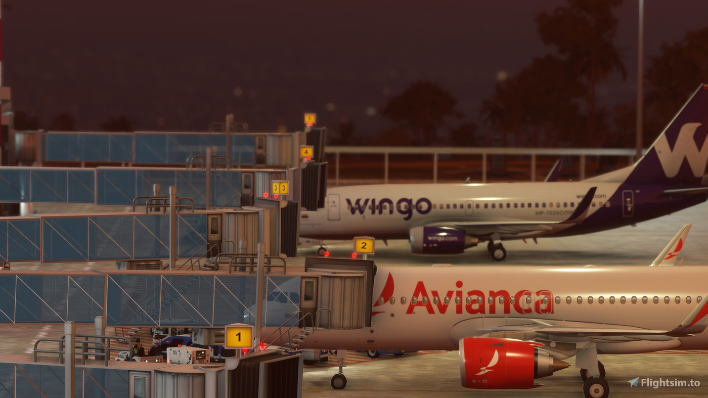 SKBG Palonegro GSX Profile - Sierra Sim for Microsoft Flight Simulator ...