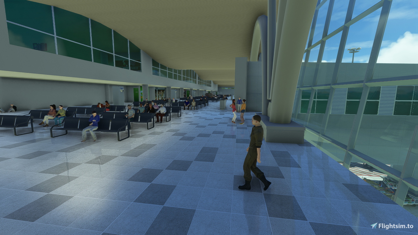 SKPE Animated people for TEIKOF Studio Scenery for Microsoft Flight ...