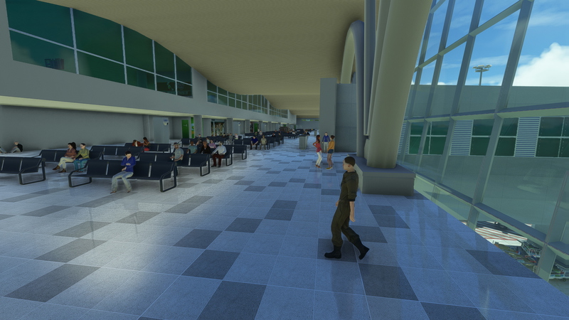 SKPE Animated people for TEIKOF Studio Scenery for Microsoft Flight ...