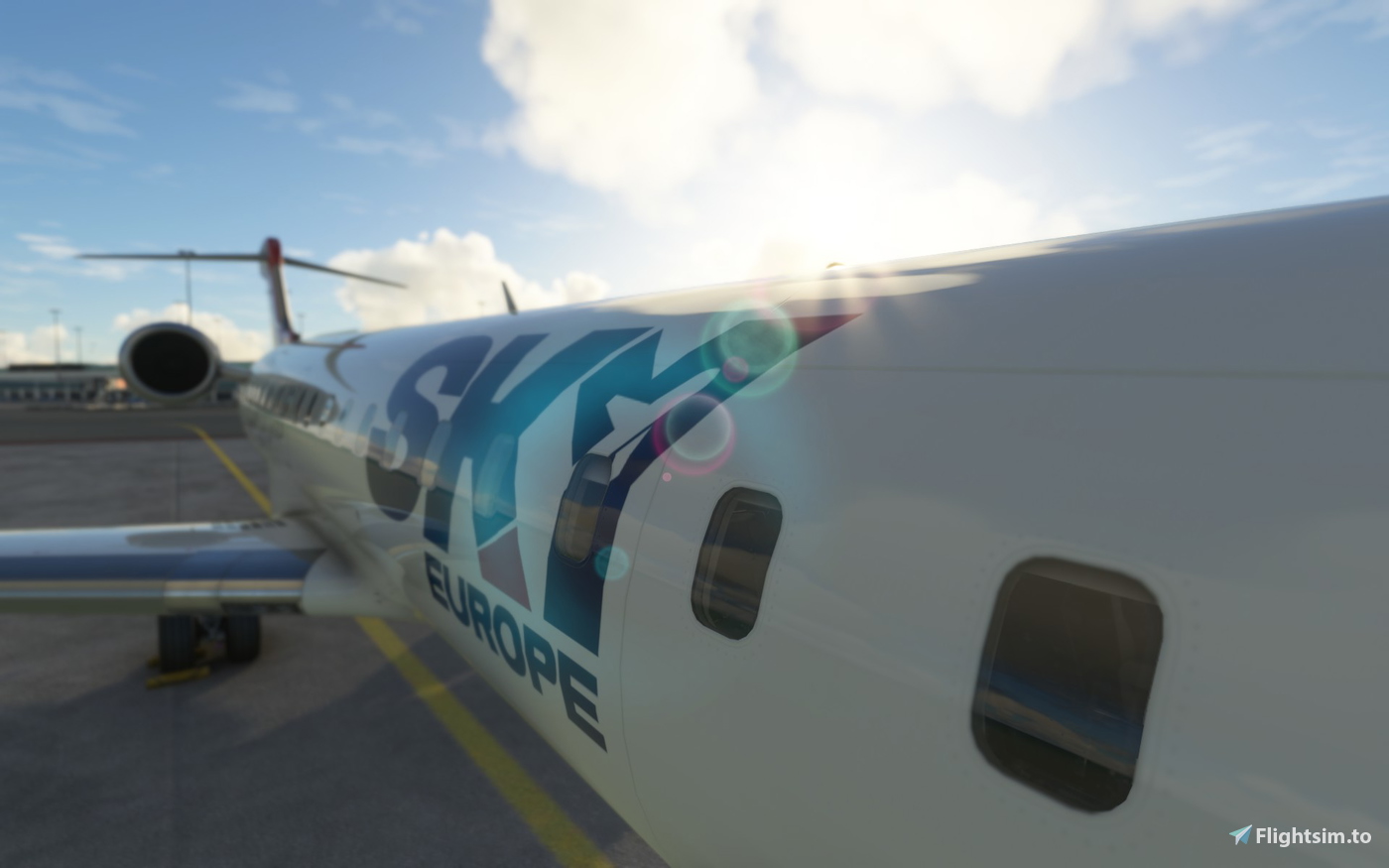 SkyEurope virtual airlines CRJ-700 for Microsoft Flight Simulator | MSFS