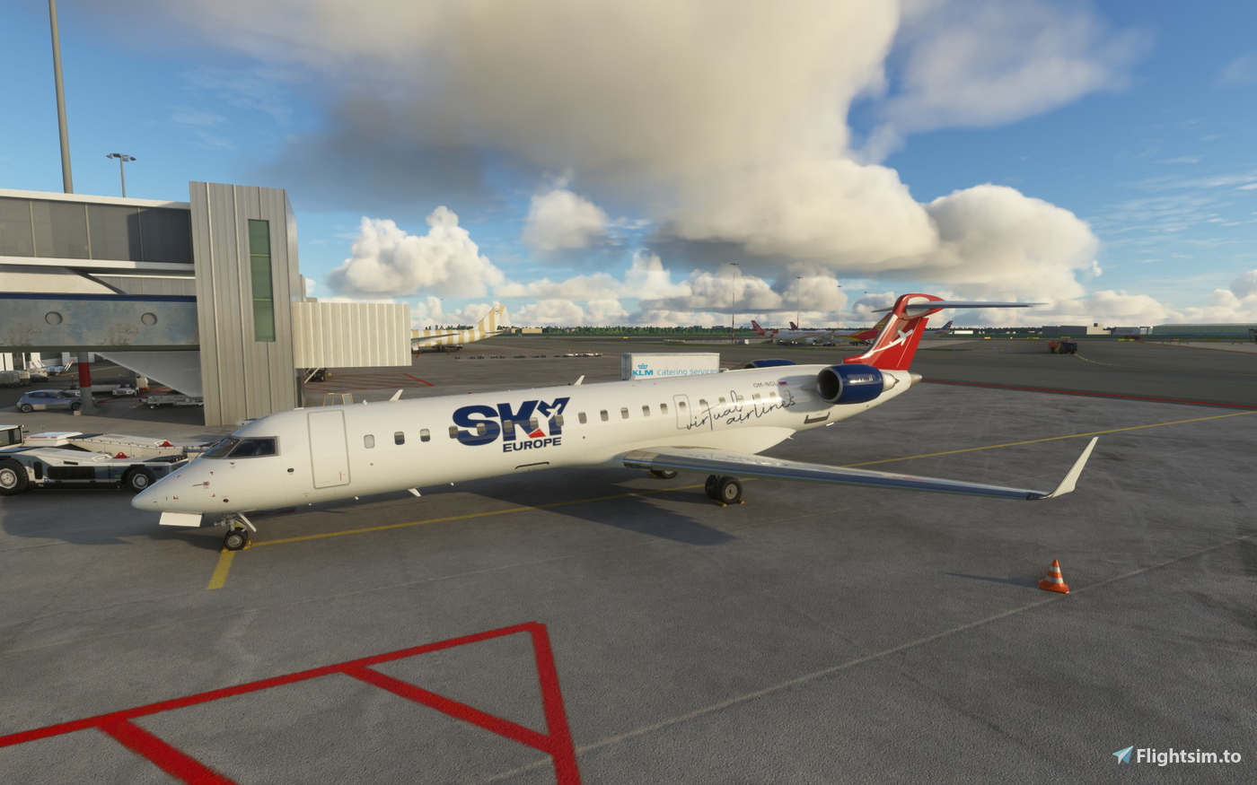 SkyEurope virtual airlines CRJ-700 for Microsoft Flight Simulator | MSFS