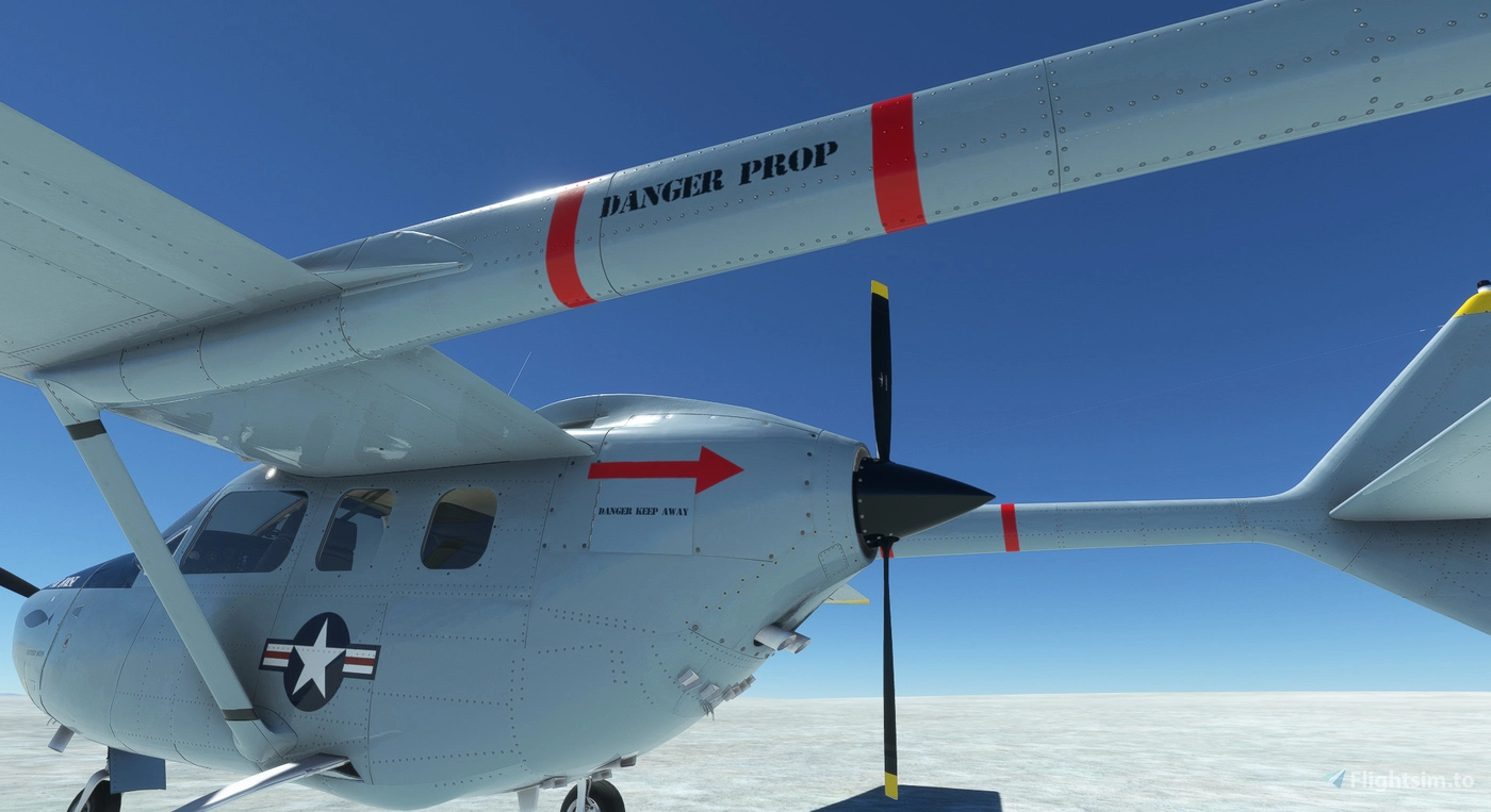 Skymaster USAF 21431 for Microsoft Flight Simulator | MSFS