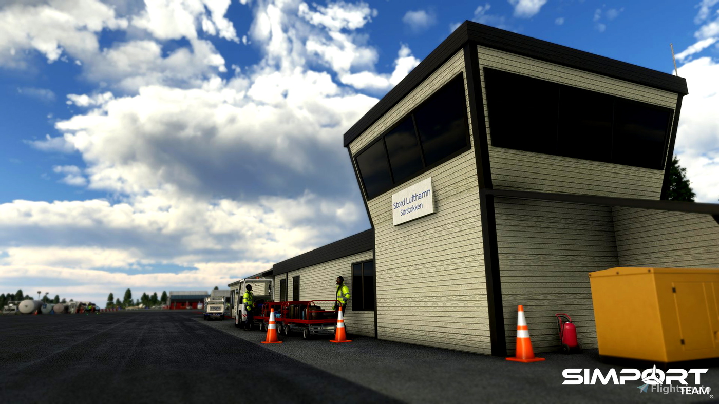 Simport Team - ENSO - Sorstokken Stord Airport - Norway for MSFS