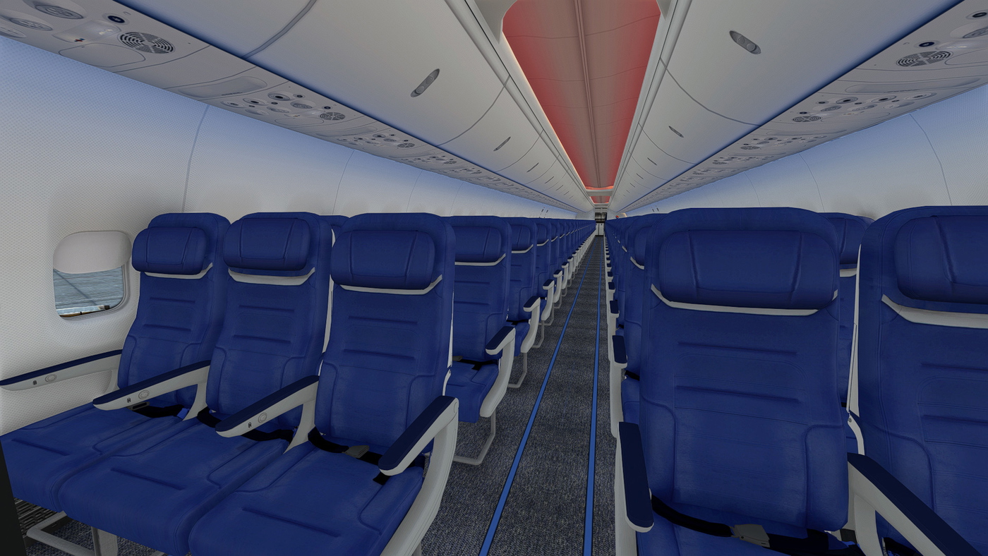 Southwest Airlines "Heart" [Pack] w/Cabin PMDG 737-800 for Microsoft ...