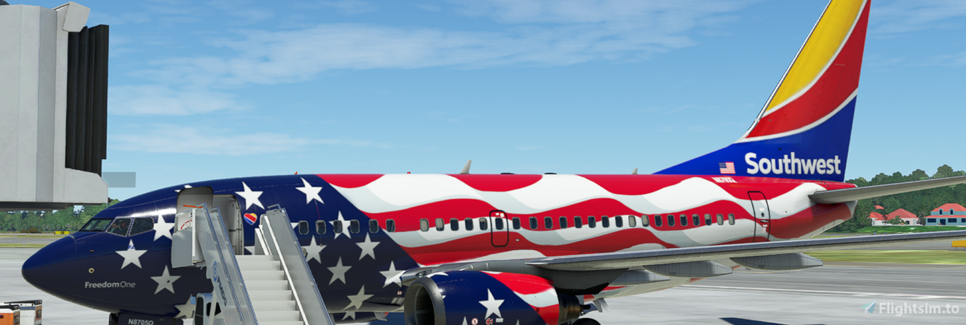 SOUTHWEST FREEDOM ONE N8705Q para Microsoft Flight Simulator | MSFS
