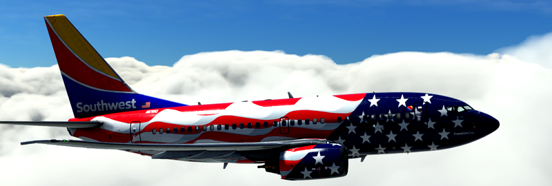 SOUTHWEST FREEDOM ONE N8705Q for Microsoft Flight Simulator | MSFS