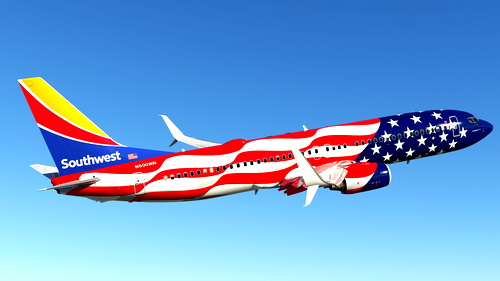 Southwest PMDG 737-800 MSFS 'Freedom One' (N500WR) » Microsoft Flight ...